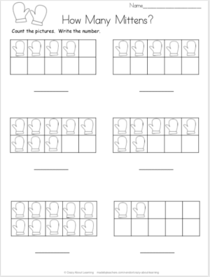 Free Math Worksheet Ten Frames Spring - Made By Teachers