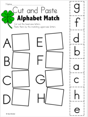 Alphabet Matching I to P – Free Worksheets | Made By Teachers