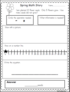 Free March Math Worksheet - Subtraction - Made By Teachers