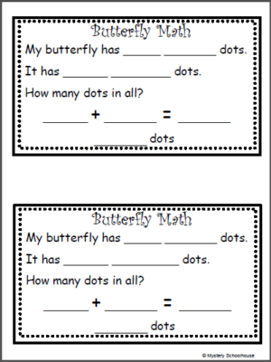 Butterfly Craft For Addition - Made By Teachers