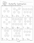 Ladybug Subtraction Worksheet for Kindergarten - Made By Teachers