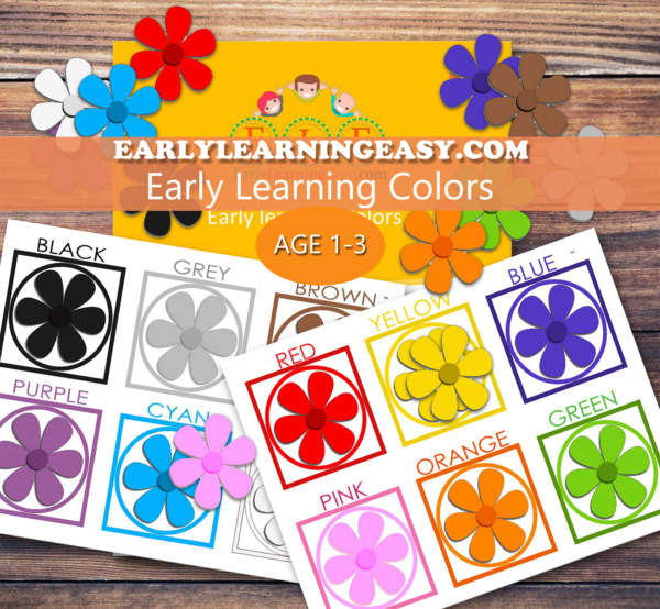 Colors Activities Set for Toddlers - Made By Teachers
