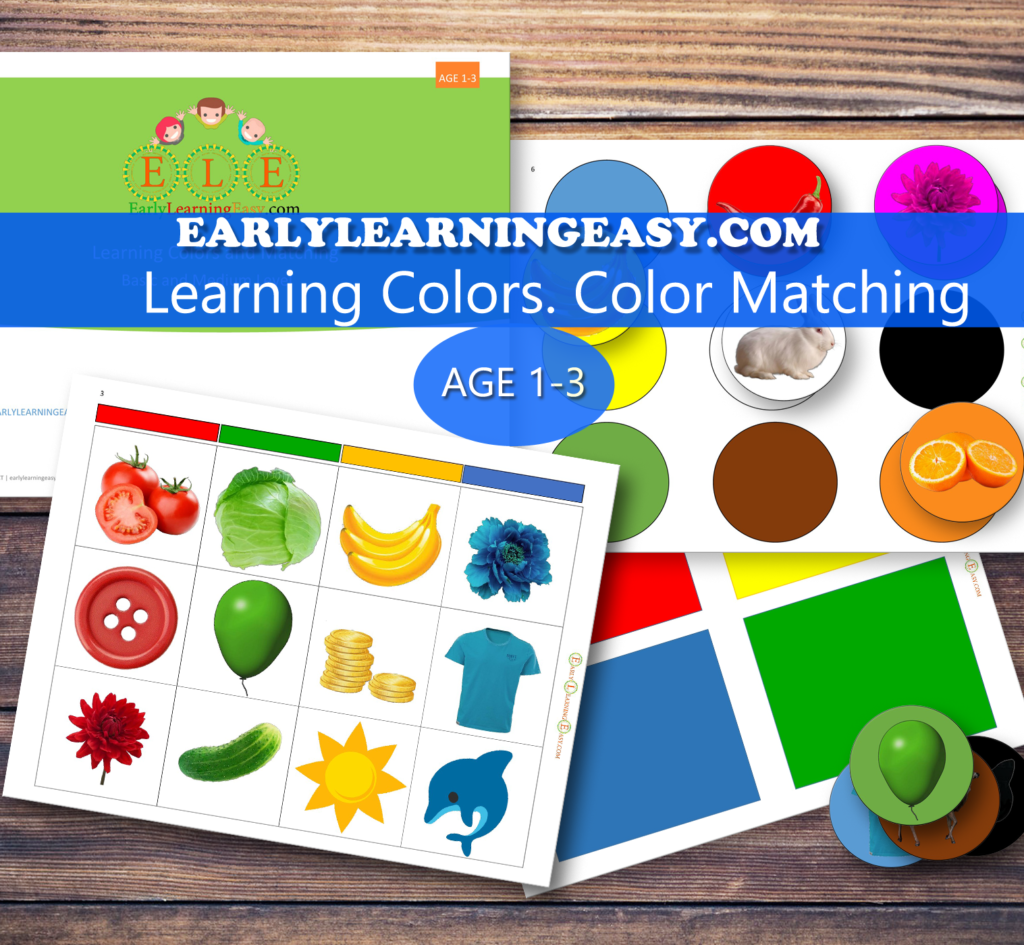 Learning Color matching Basic-Medium (1-3) | Made By Teachers