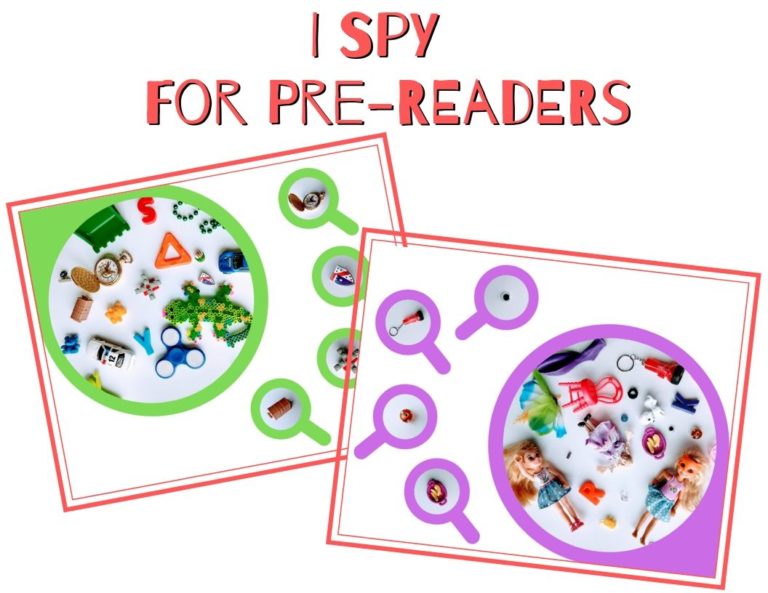 I Spy for Pre-Readers | Made By Teachers