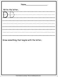 Lowercase B Letter Writing Practice - Made By Teachers