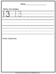 Number Writing Practice - 2 - Made By Teachers
