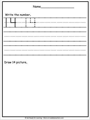 Giant Number 24 Coloring Page - Made By Teachers