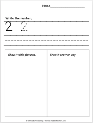 Number Writing Practice - 15 - Made By Teachers