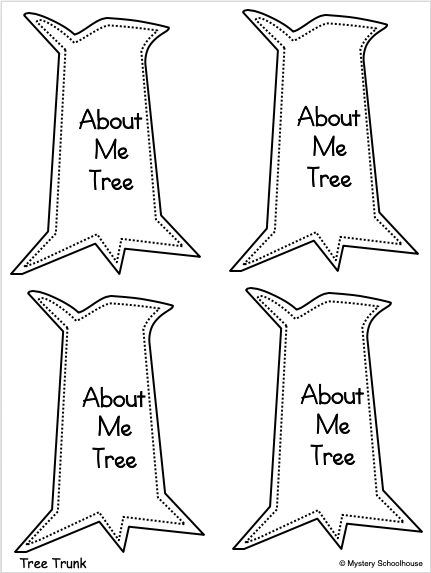 All About Me Tree Craft - Red, Yellow, or Green Apples - Made By Teachers