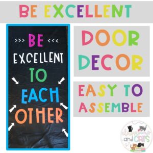 Back to school Door Decor or Bulletin Board - Made By Teachers