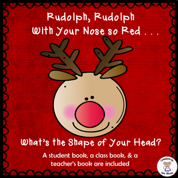 Shapes - 2D Shapes - Rudolph, Rudolph, With Your Nose So Red - Made By ...