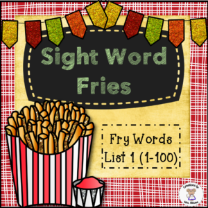 Sight Words - Sight Word Fries (Fry list #1) - Made By Teachers