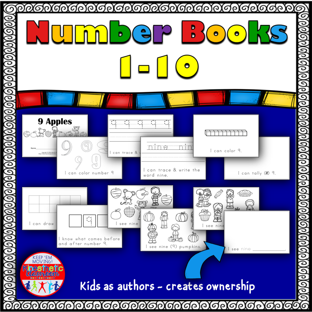 Number Books 1-10 | Made By Teachers