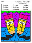 Free Color By Multiplication Code Worksheet - Made By Teachers