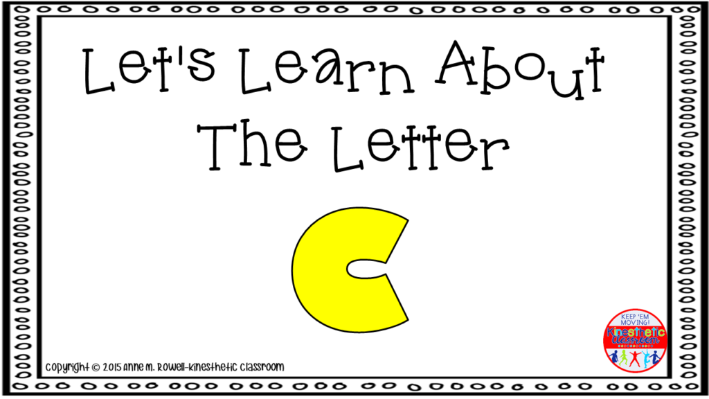 Alphabet Activity Letter Sound C Powerpoint Presentation - Made By Teachers
