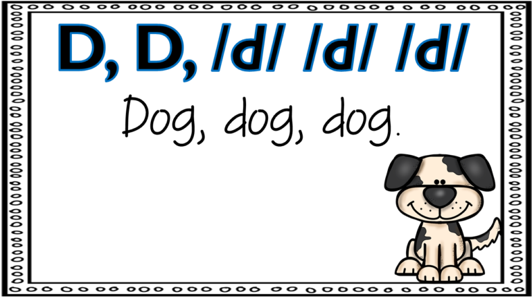 Alphabet Activity Letter Sound D PowerPoint Presentation - Made By Teachers