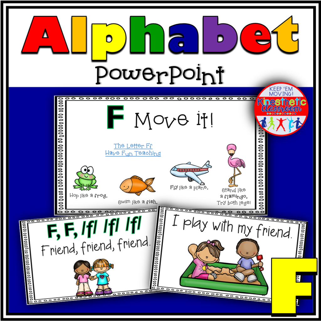 Alphabet Activity Letter Sound F PowerPoint Presentation - Made By Teachers