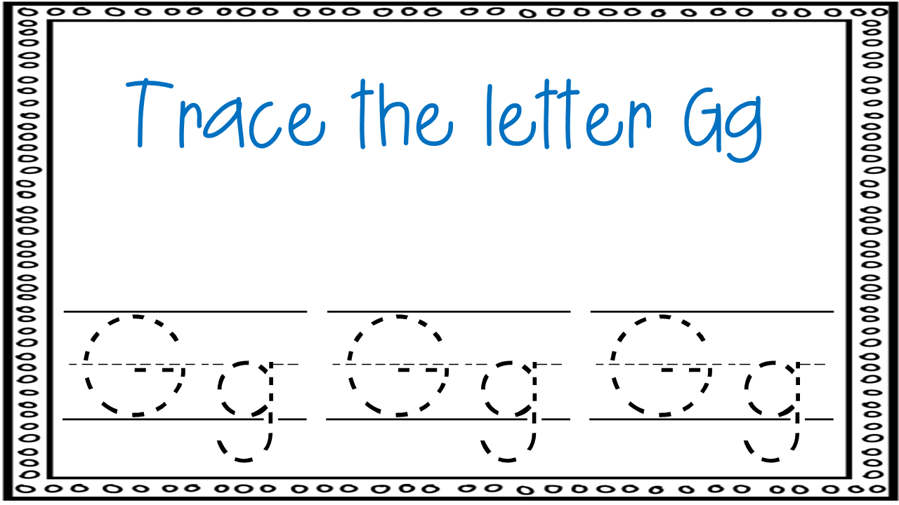 Alphabet Activity Letter Sound G PowerPoint Presentation - Made By Teachers