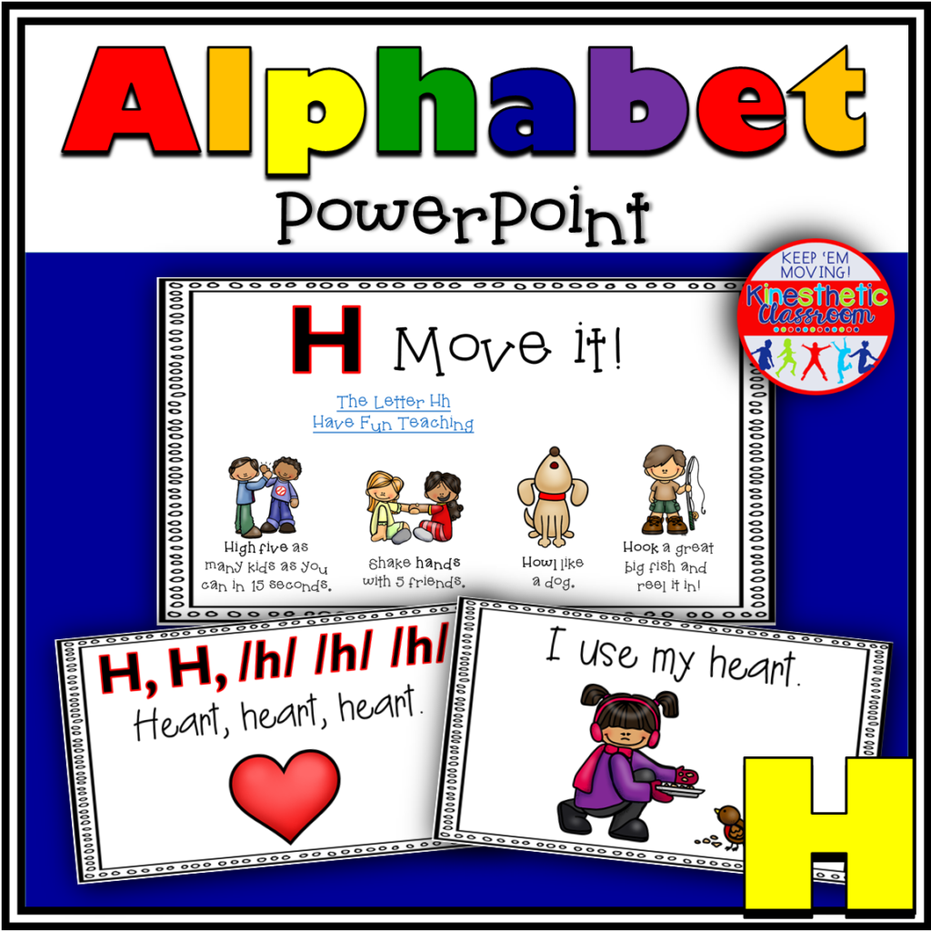 Alphabet Activity Letter Sound H PowerPoint Presentation - Made By Teachers