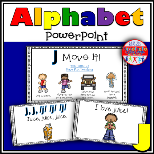 Alphabet Activity Letter Sound J PowerPoint Presentation - Made By Teachers