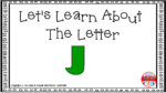 Alphabet Activity Letter Sound J PowerPoint Presentation - Made By Teachers