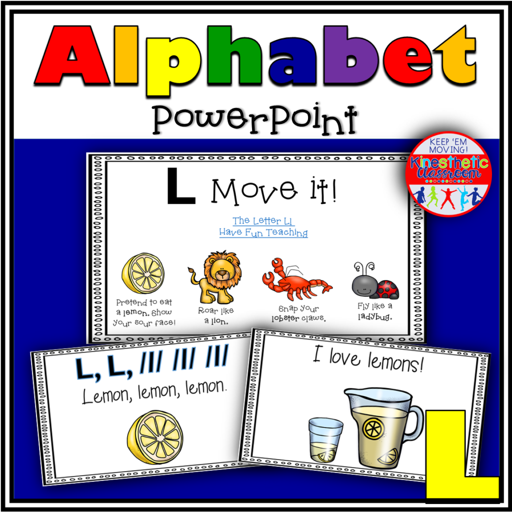 Alphabet Activity Letter Sound L PowerPoint Presentation | Made By Teachers
