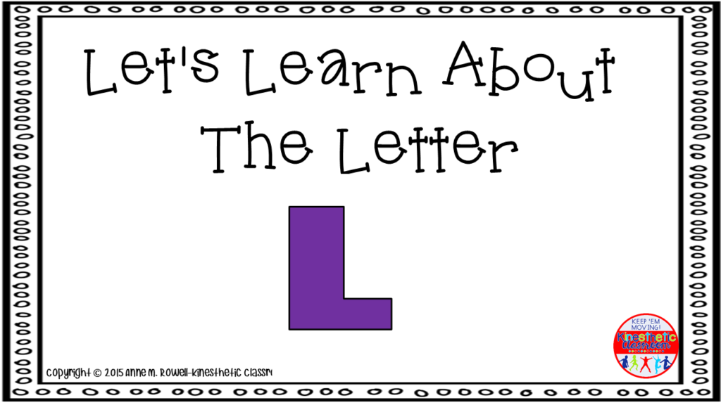Alphabet Activity Letter Sound L PowerPoint Presentation | Made By Teachers
