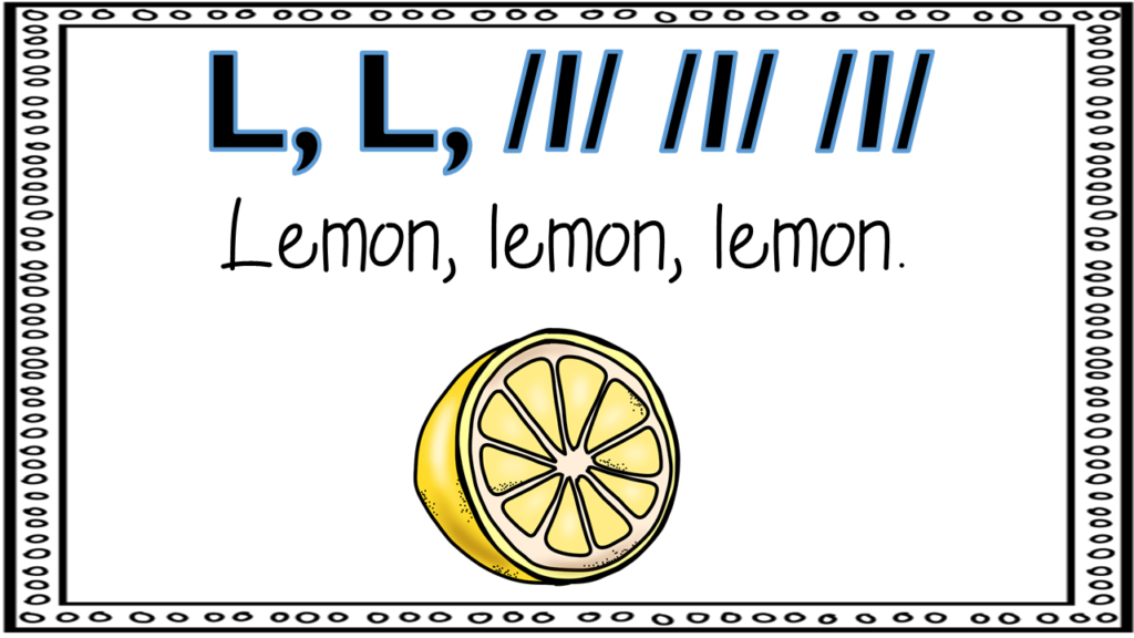 Alphabet Activity Letter Sound L PowerPoint Presentation | Made By Teachers