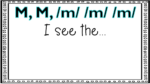 Alphabet Activity Letter Sound M PowerPoint Presentation - Made By Teachers