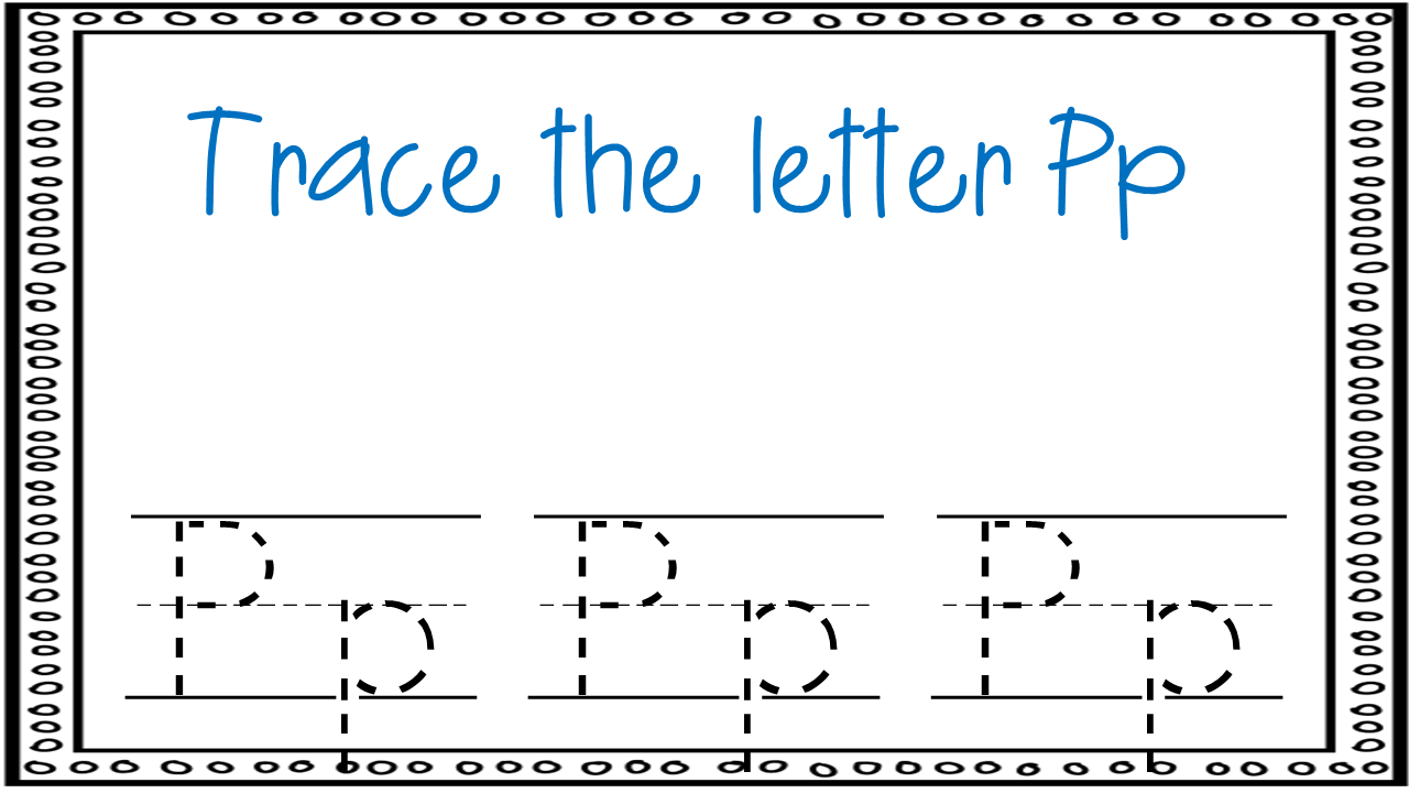 Alphabet Activity Letter Sound P PowerPoint Presentation - Made By Teachers