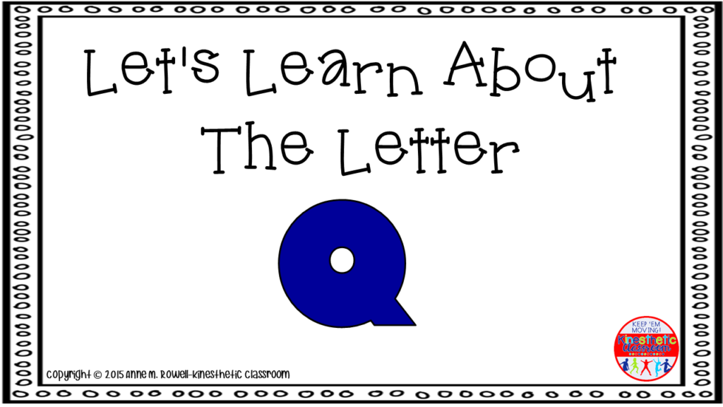 Alphabet Activity Letter Sound Q PowerPoint Presentation | Made By Teachers
