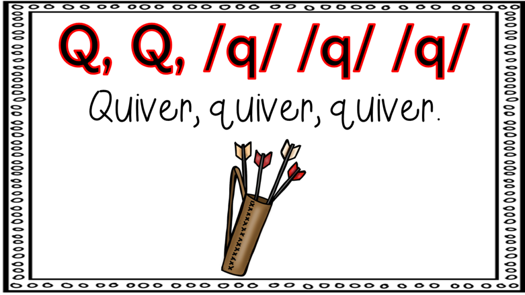 Alphabet Activity Letter Sound Q PowerPoint Presentation | Made By Teachers