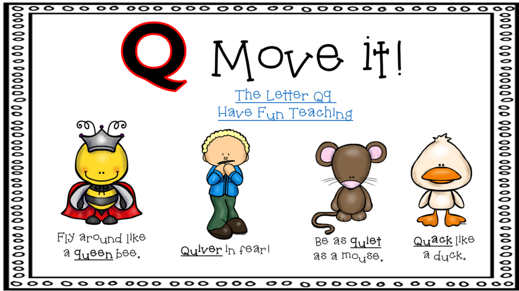 Alphabet Activity Letter Sound Q PowerPoint Presentation | Made By Teachers