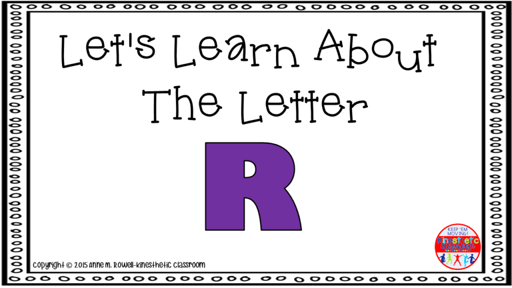 Alphabet Activity Letter Sound R PowerPoint Presentation - Made By Teachers