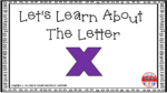 Alphabet Activity Letter Sound X PowerPoint Presentation | Made By Teachers