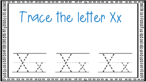 Alphabet Activity Letter Sound X PowerPoint Presentation | Made By Teachers