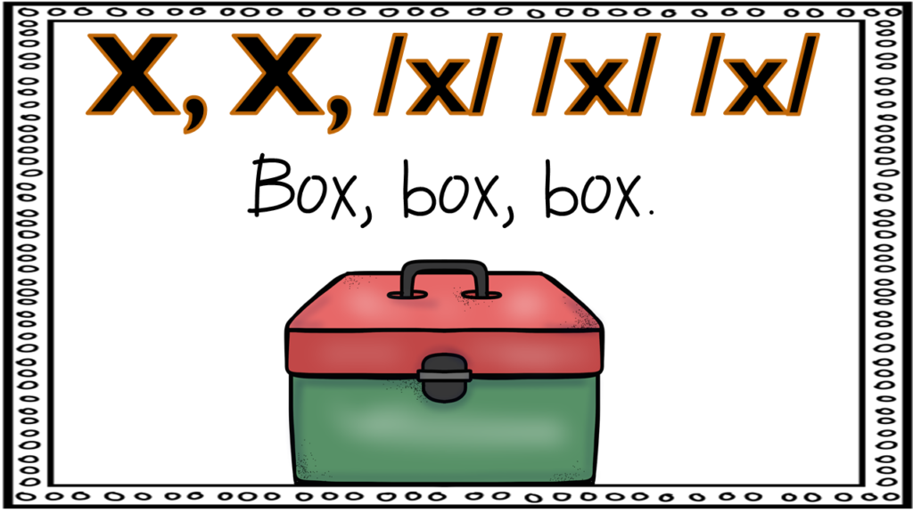 Alphabet Activity Letter Sound X PowerPoint Presentation | Made By Teachers