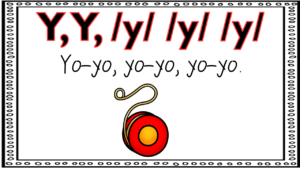 Alphabet Activity Letter Sound Y PowerPoint Presentation - Made By Teachers