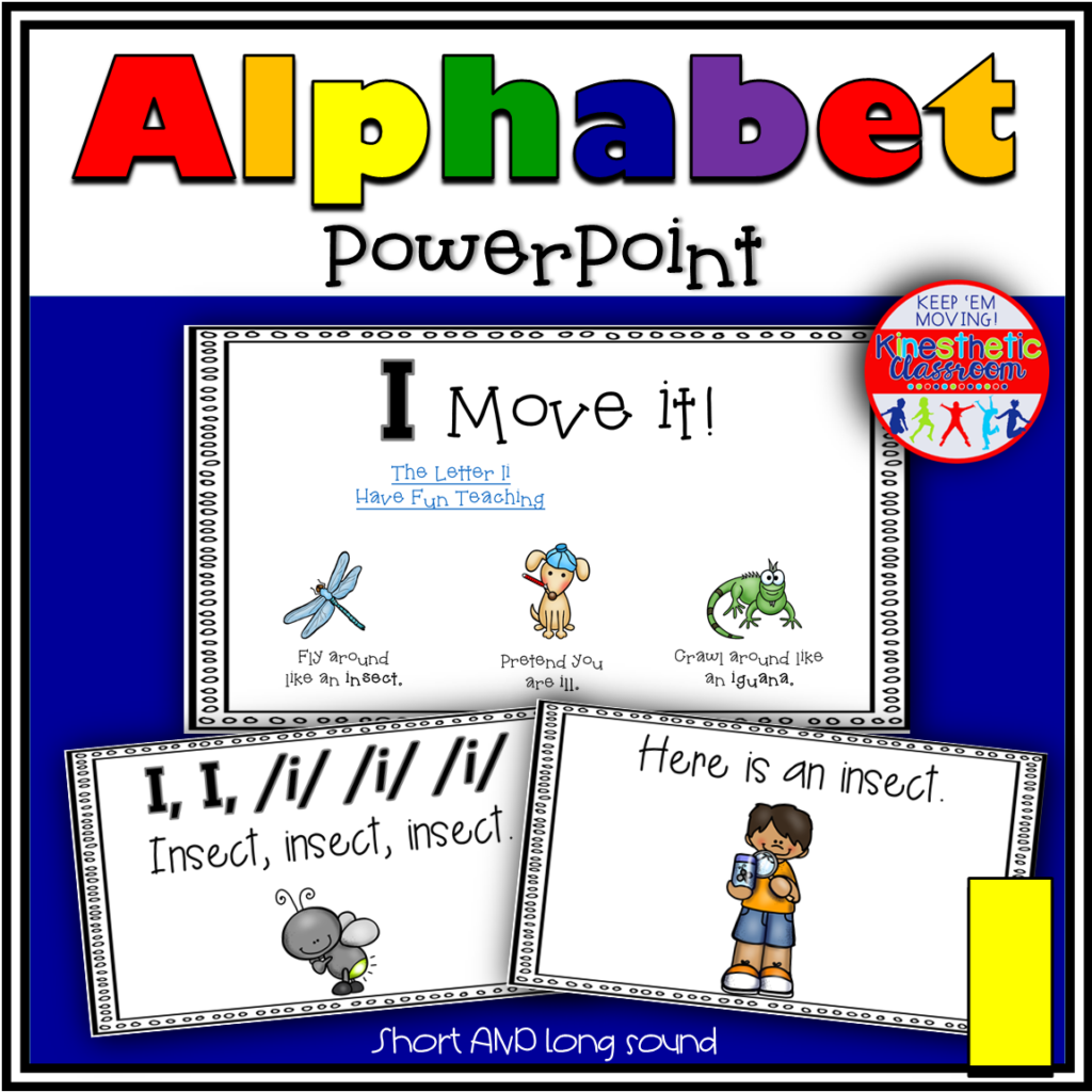 Alphabet Activity Letter Sound I PowerPoint Presentation - Made By Teachers