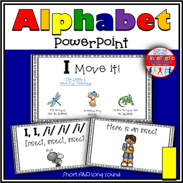 Alphabet Activity Letter Sound I PowerPoint Presentation - Made By Teachers