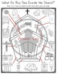 What's Inside the Church Worksheet Pack - Made By Teachers