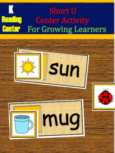 Short U Reading Center Activity | Made By Teachers