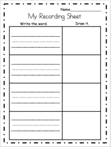 Short U Reading Center Activity | Made By Teachers
