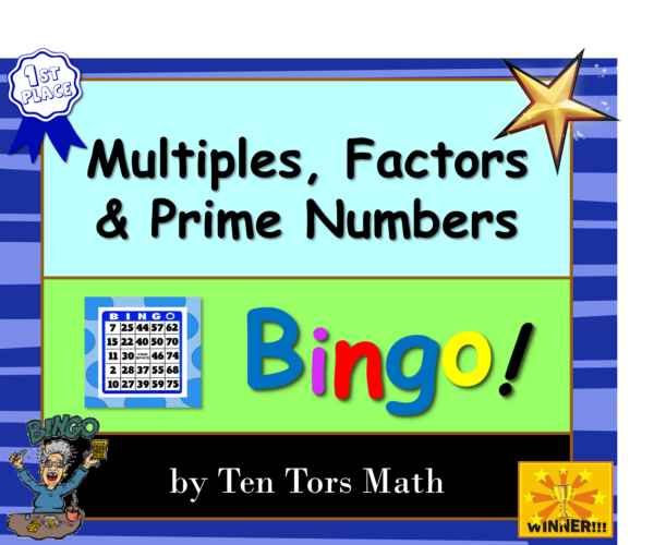 Multiples, Factors and Prime Numbers Game | Made By Teachers