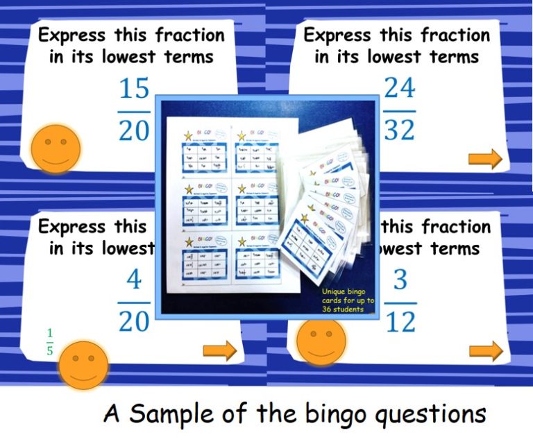 Simplifying Fractions Game | Made By Teachers