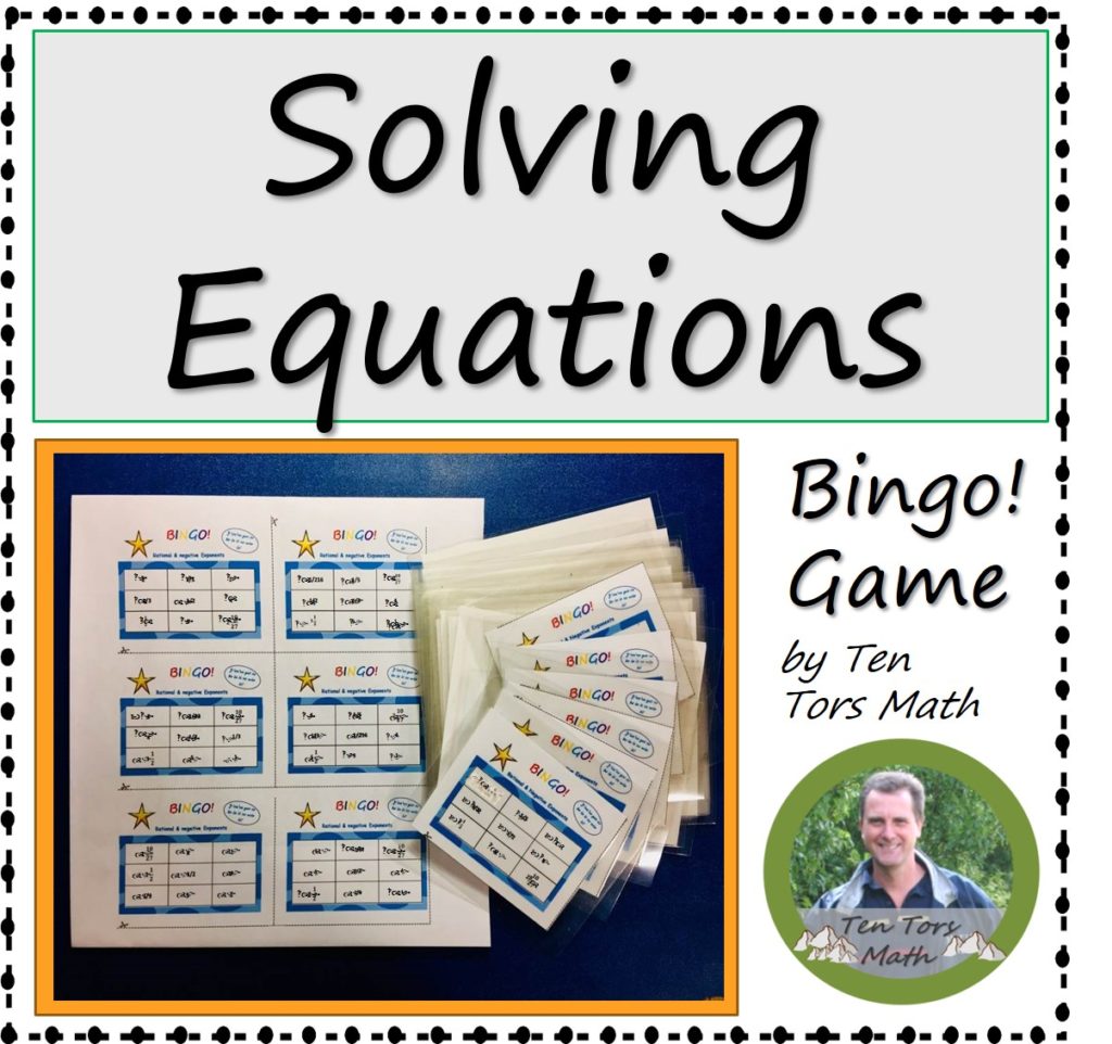 Solving Two-Step Equations Puzzle - Made By Teachers
