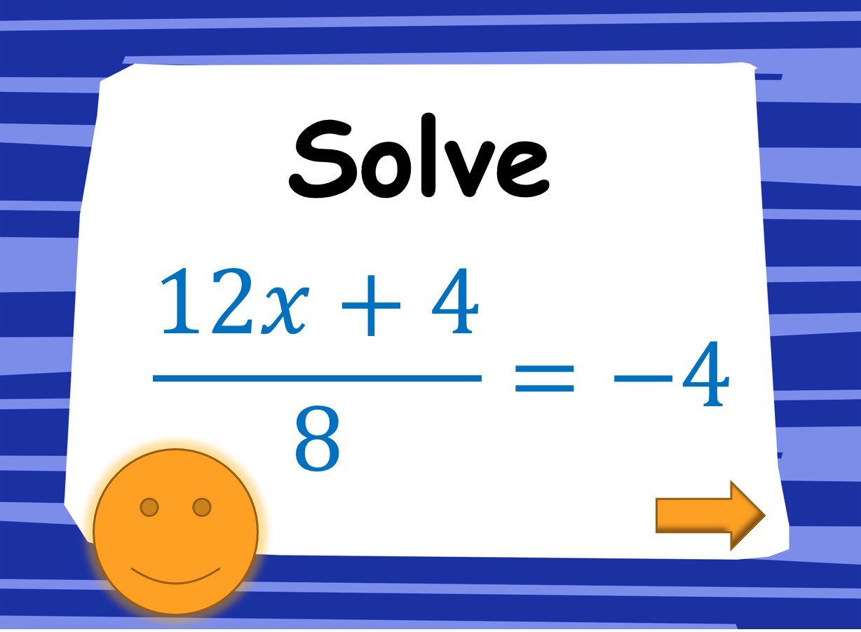 Solving Linear Equations Game Made By Teachers
