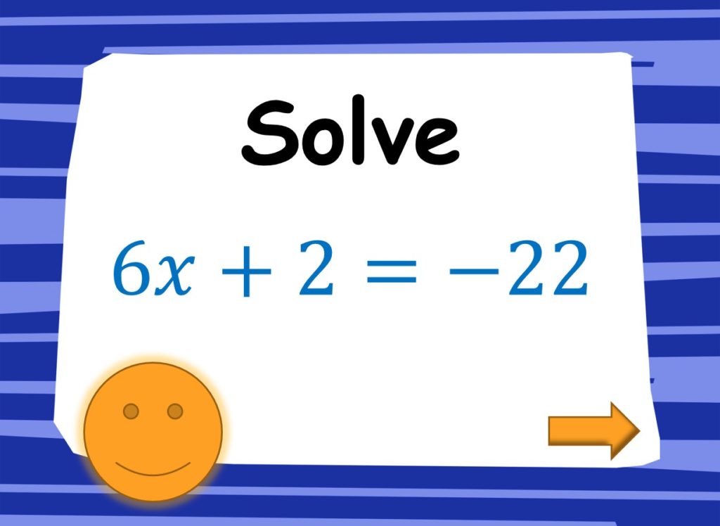 Solving Linear Equations Game | Made By Teachers