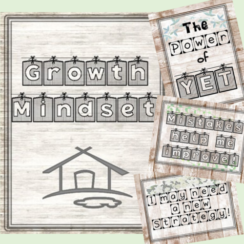 Change Fixed Mindset to Growth Mindset Task Cards | Made By Teachers