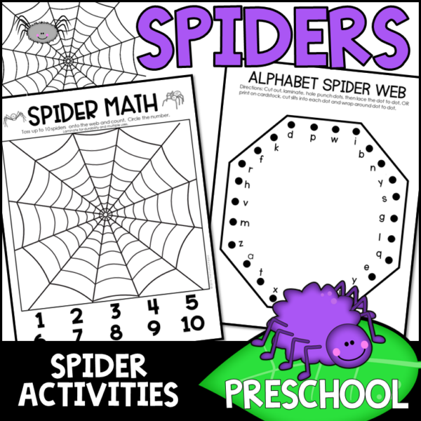 Spider Activities for Preschool - Made By Teachers